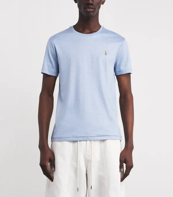 Polo Ralph Lauren Pima Cotton Logo T-shirt - Blue