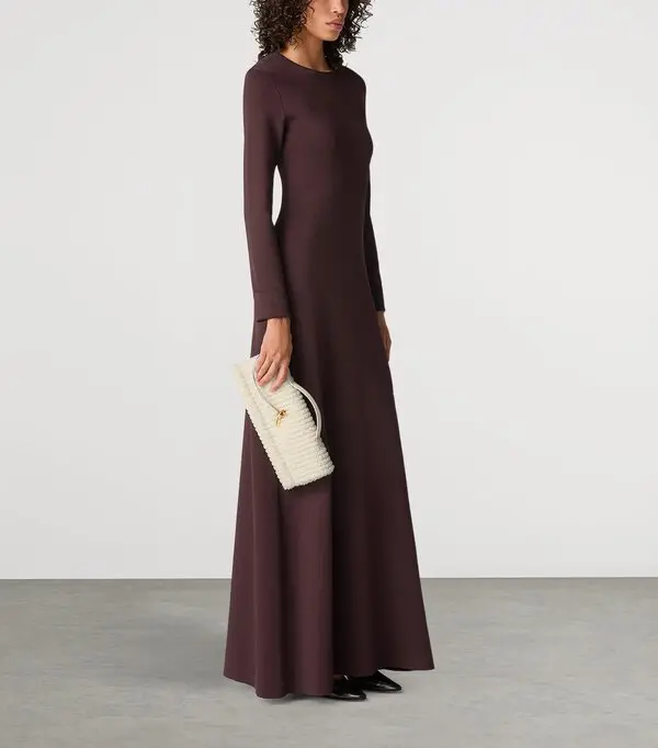 Bottega Veneta Shearling Andiamo Clutch - Neutral