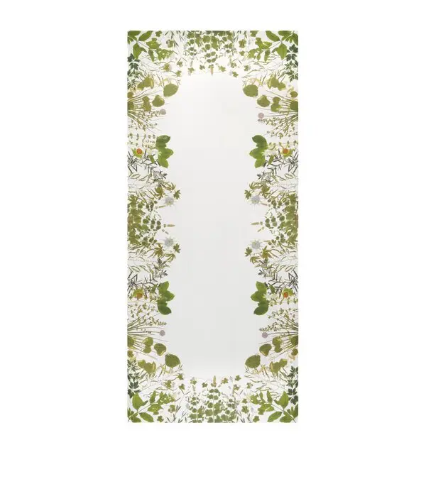 SUMMERILL & BISHOP Linen Herb Garden Tablecloth - Green