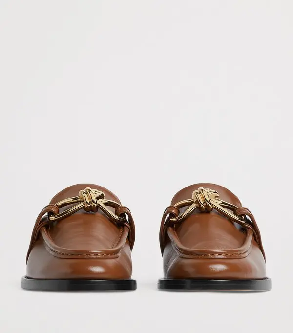 Bottega Veneta Calfskin Astaire Slippers - Brown