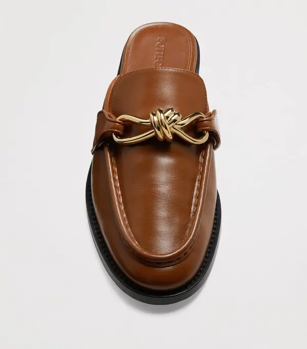 Bottega Veneta Calfskin Astaire Slippers - Brown