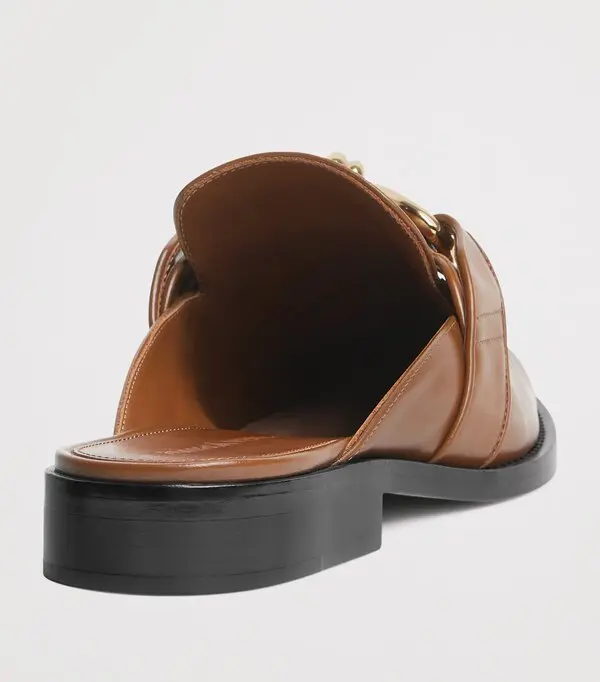 Bottega Veneta Calfskin Astaire Slippers - Brown
