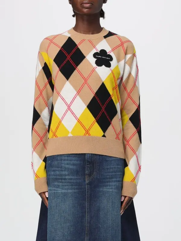 Marc Jacobs Argyle Pattern Sweater