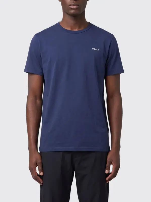 Premiata Cotton T-shirt With Logo - Blue