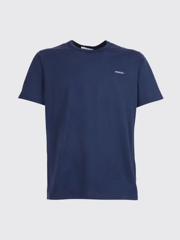 Premiata Cotton T-shirt With Logo - Blue