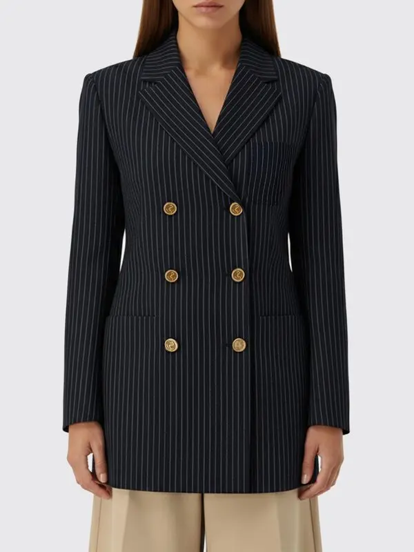 Thom Browne Double Breasted Pin Stripe Blazer