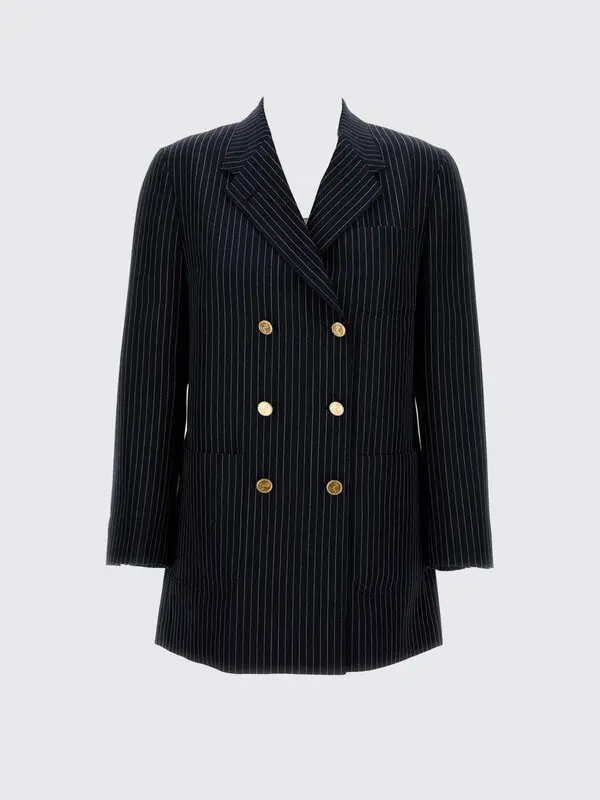 Thom Browne Double Breasted Pin Stripe Blazer