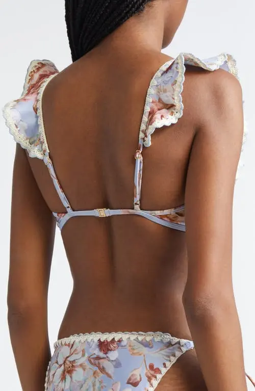 Zimmermann Awaken Crochet Trim Flutter Bikini Top