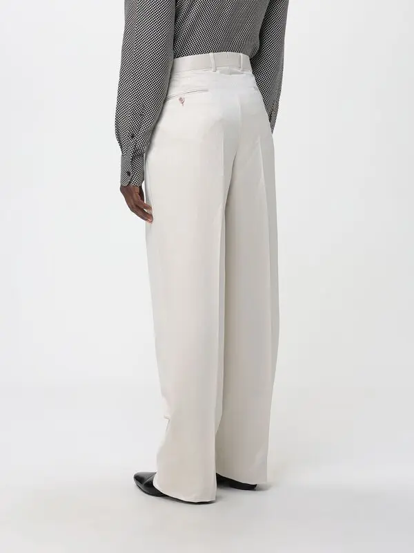 TOM FORD Tailored Pleated Trousers - Beige