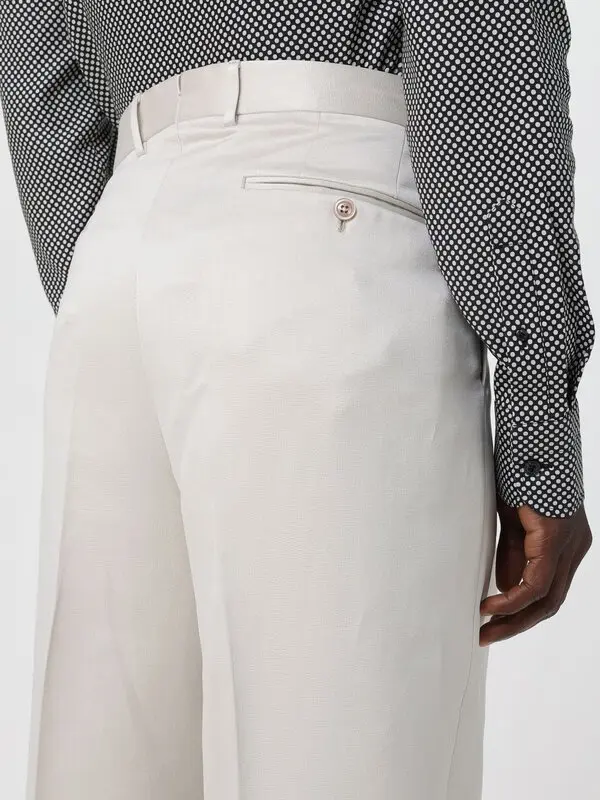 TOM FORD Tailored Pleated Trousers - Beige