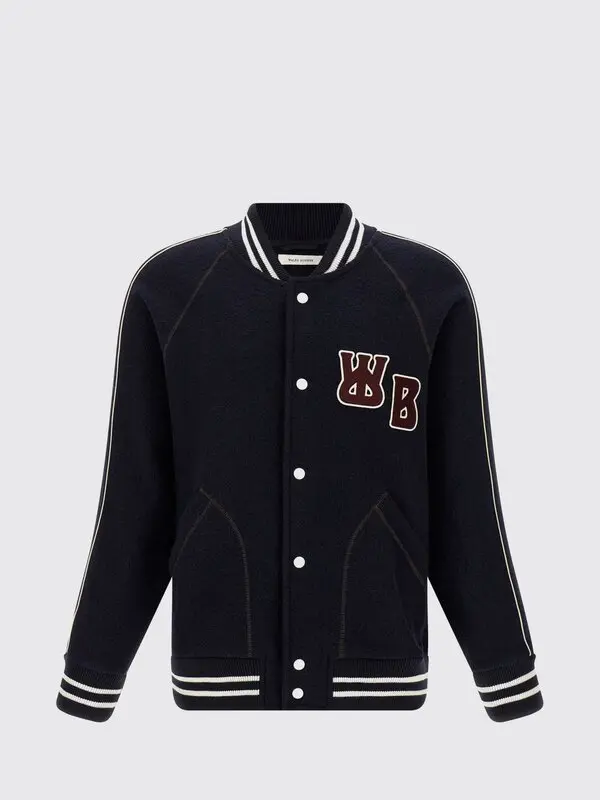 WALES BONNER Varsity Jacket - Blue