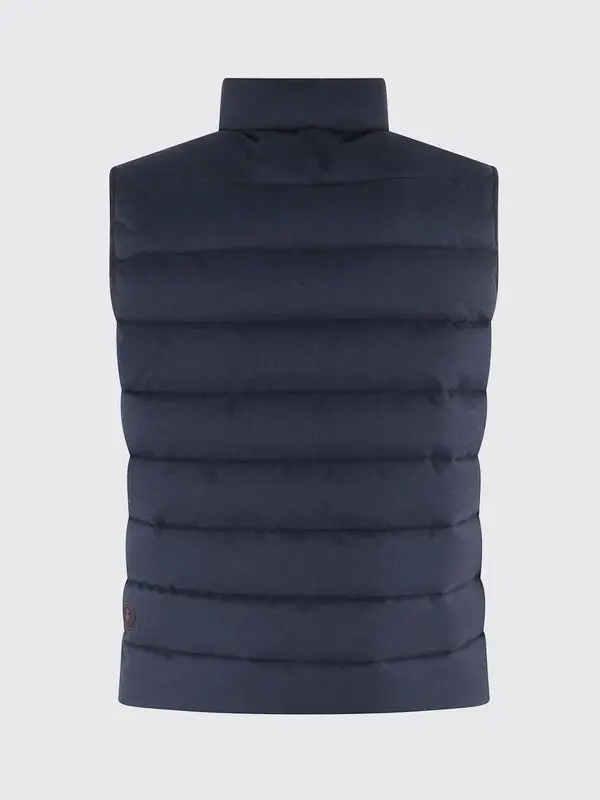 SAVE THE DUCK Quilted Suit Vest - Navy