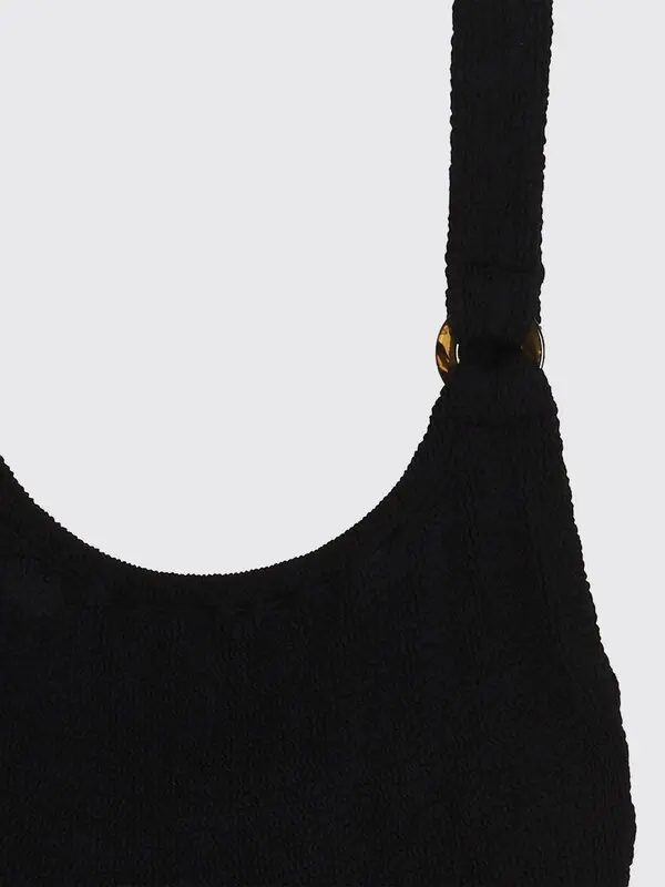 Hunza G Textured One-piece Swimsuit - Black