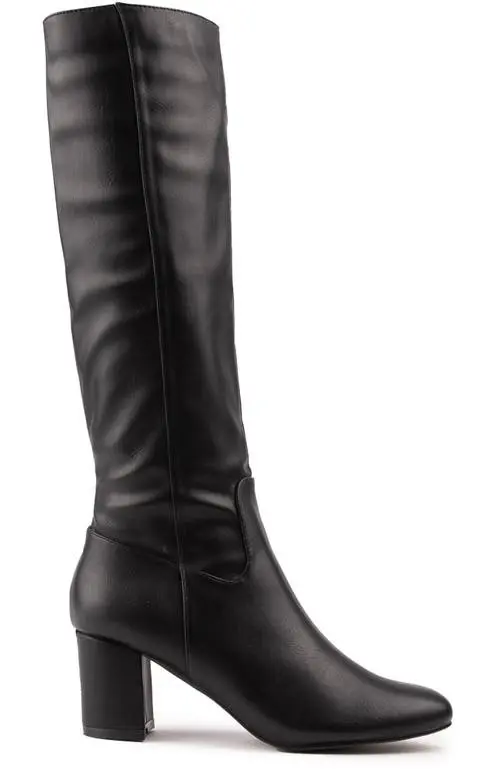 V.GAN LONDON Knee High Boot - Black