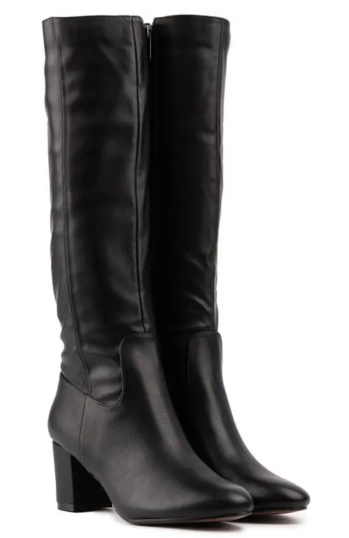 V.GAN LONDON Knee High Boot - Black