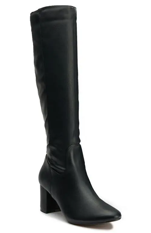 V.GAN LONDON Knee High Boot - Black