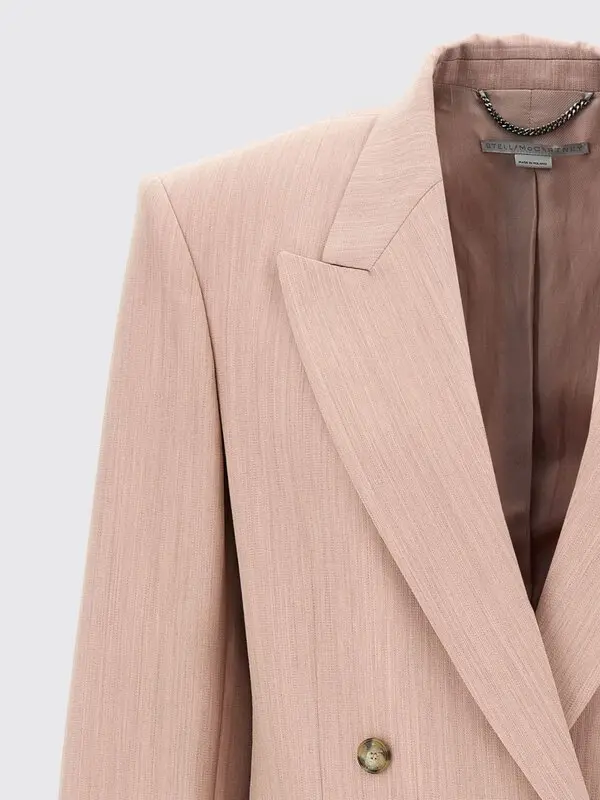 Stella McCartney Double Breasted Jacket - Pink