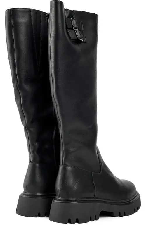 V.GAN LONDON Bram Knee High Boots - Black