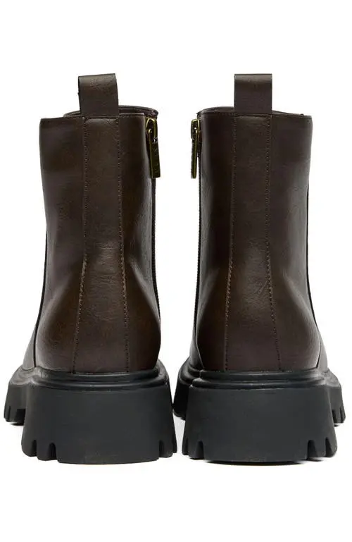 V.GAN LONDON Cameo Ankle Boots - Brown