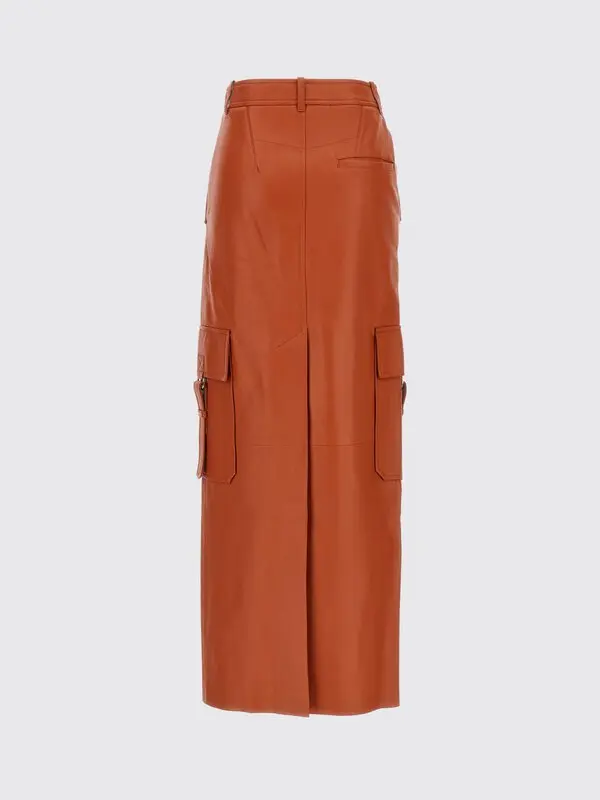 Zimmermann Leather Cargo Skirt