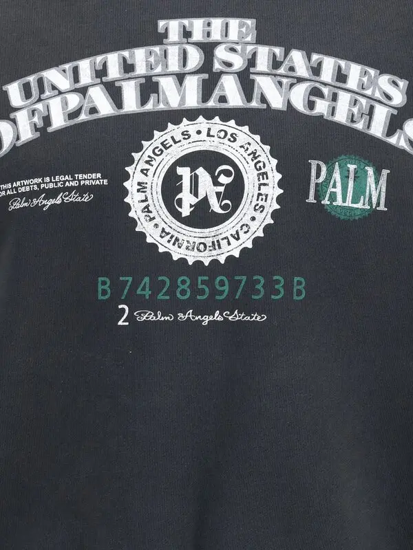 Palm Angels Printed Sweatshirt