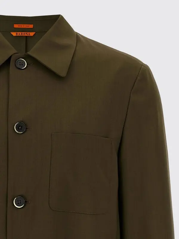 Barena Venezia Virgin Wool Shirt Jacket