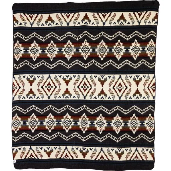 PURPLE NEST DESIGN Yachana Collection Blanket - Brown