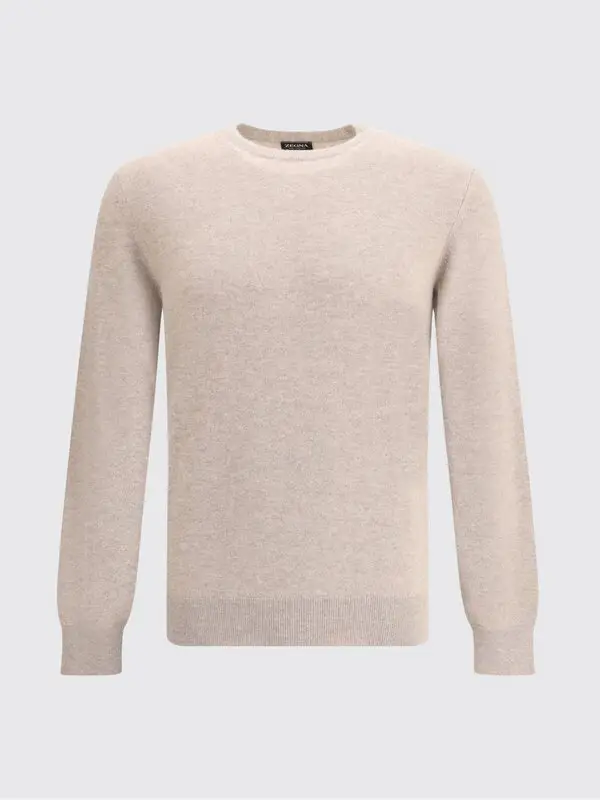 Zegna Pullover Sweater - Beige