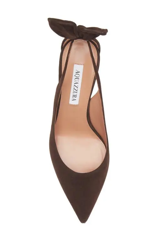 AQUAZZURA Bow Tie Pump