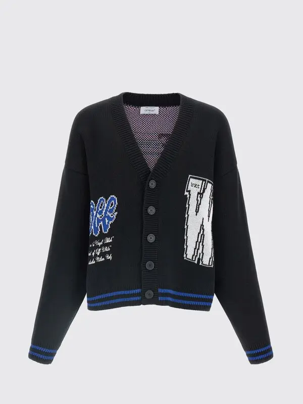 Off-White 00" Graphic Knit Cardigan