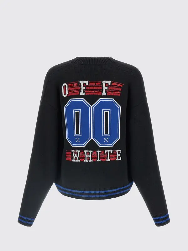 Off-White 00" Graphic Knit Cardigan