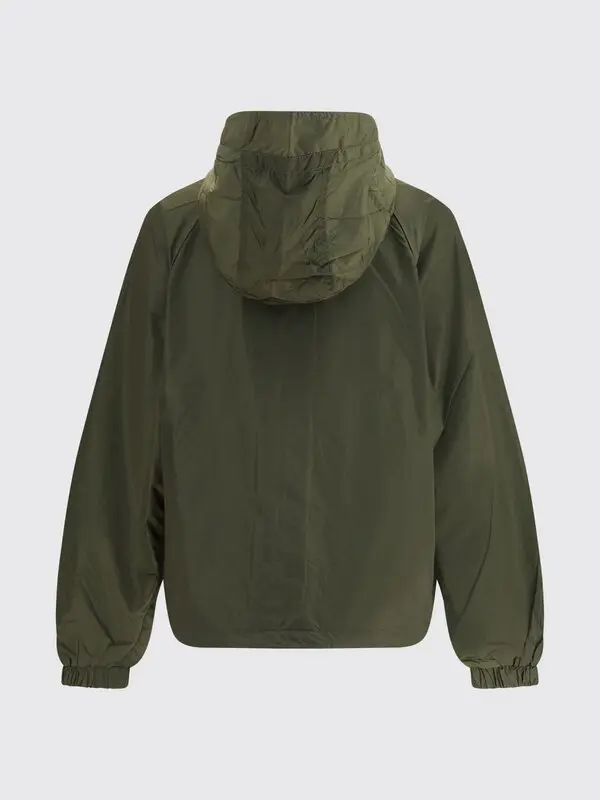 GANNI Zip Up Jacket With Hood - Grey