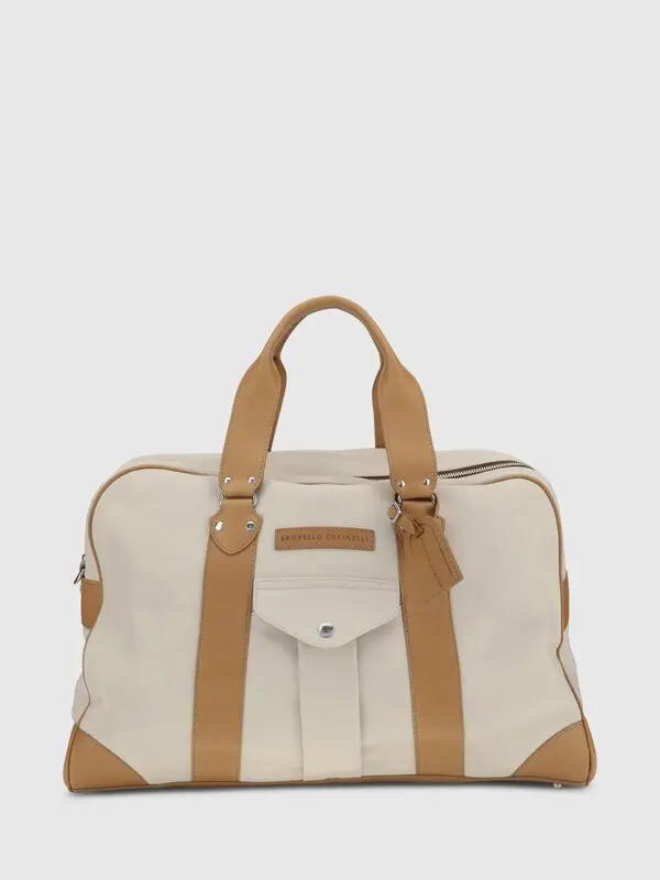 Brunello Cucinelli Travel Bag - Ice