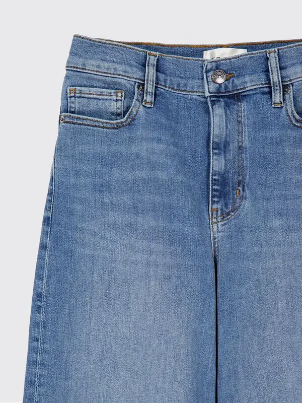 FRAME Le Slim Palazzo High-waist Wide-leg Jeans - Blue 1