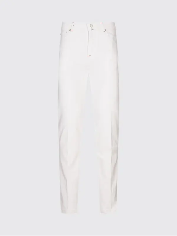 Kiton Trousers - White