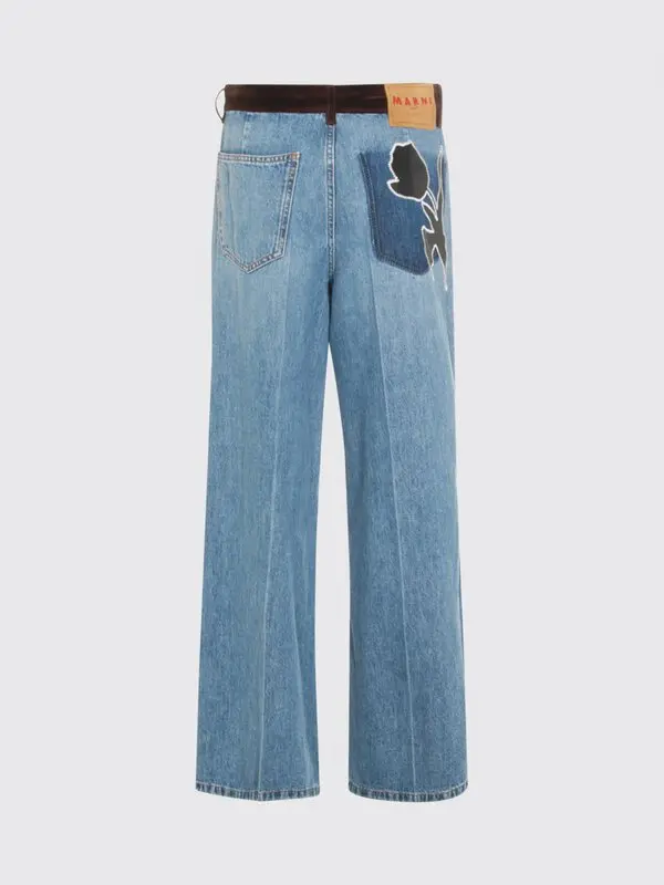 Marni Wide Leg Jeans - Blue