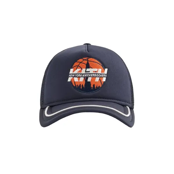 Kith X New Era New York Knicks 9forty Trucker Cap - Black
