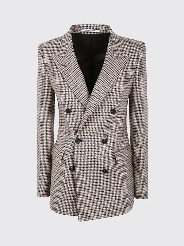 Tagliatore Houndstooth Double-breasted Blazer