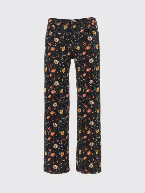 R13 Floral Print Jeans