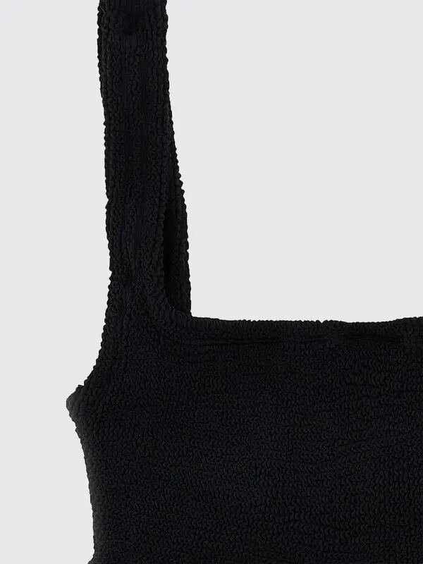 Hunza G Square Neck Bikini - Black