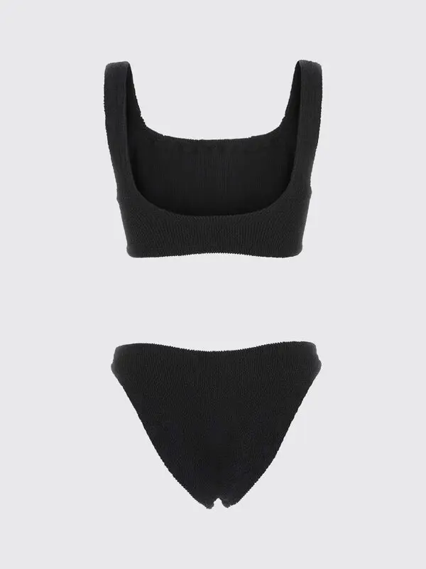 Hunza G Square Neck Bikini - Black