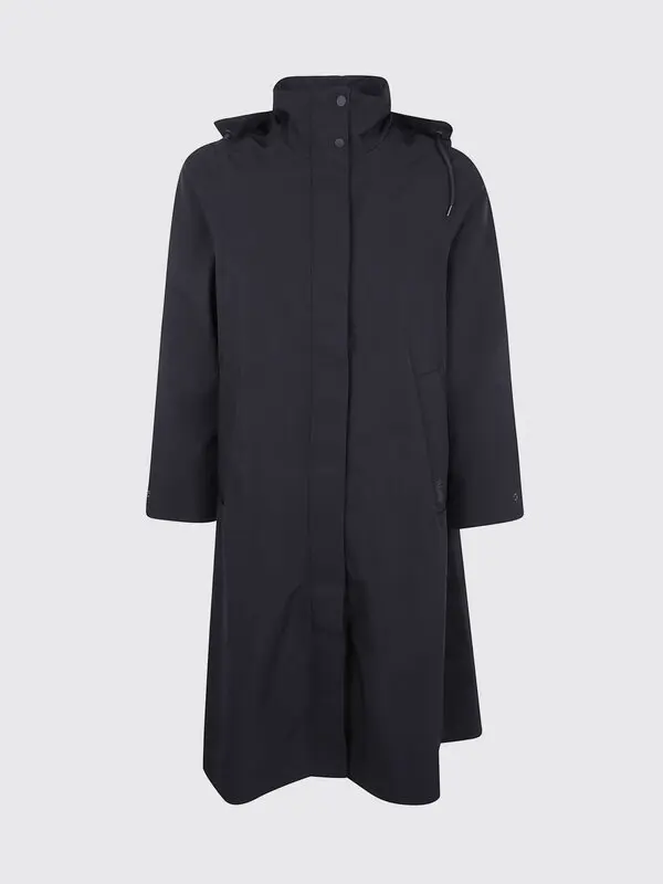 Rains Long Rain Jacket - Black
