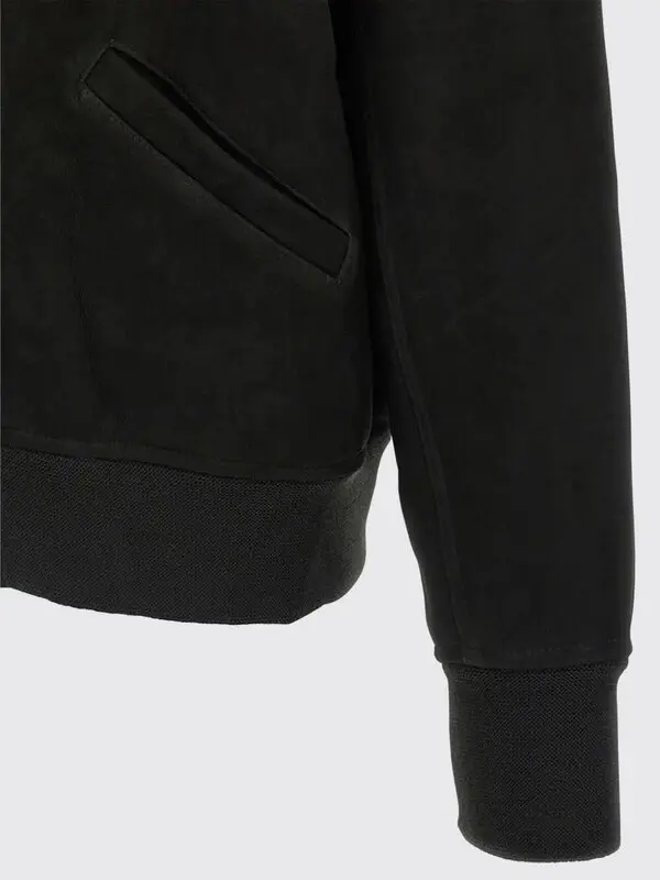 GIORGIO BRATO Zip-up Jacket With Hood - Black