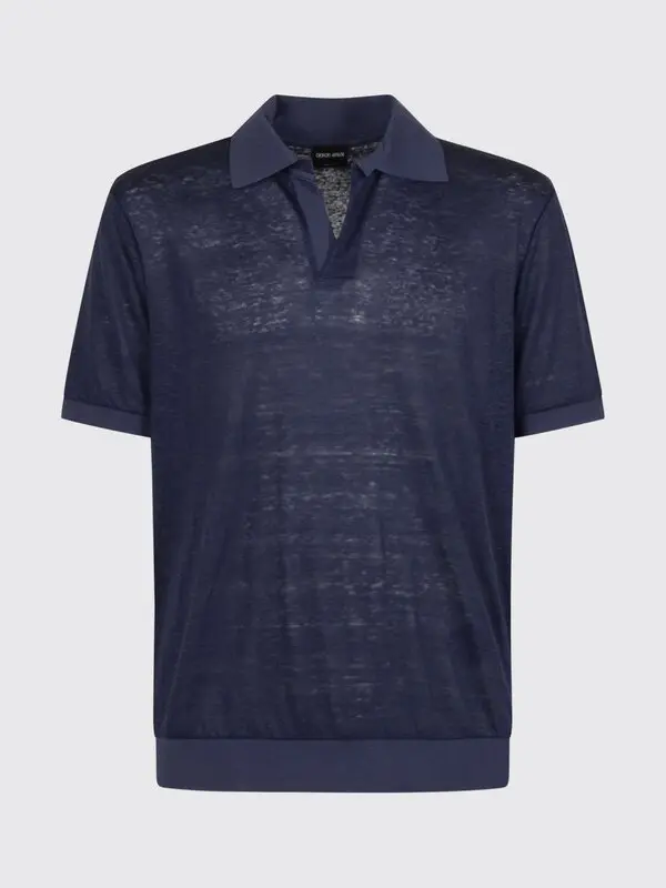 Giorgio Armani Polo Shirt - Blue