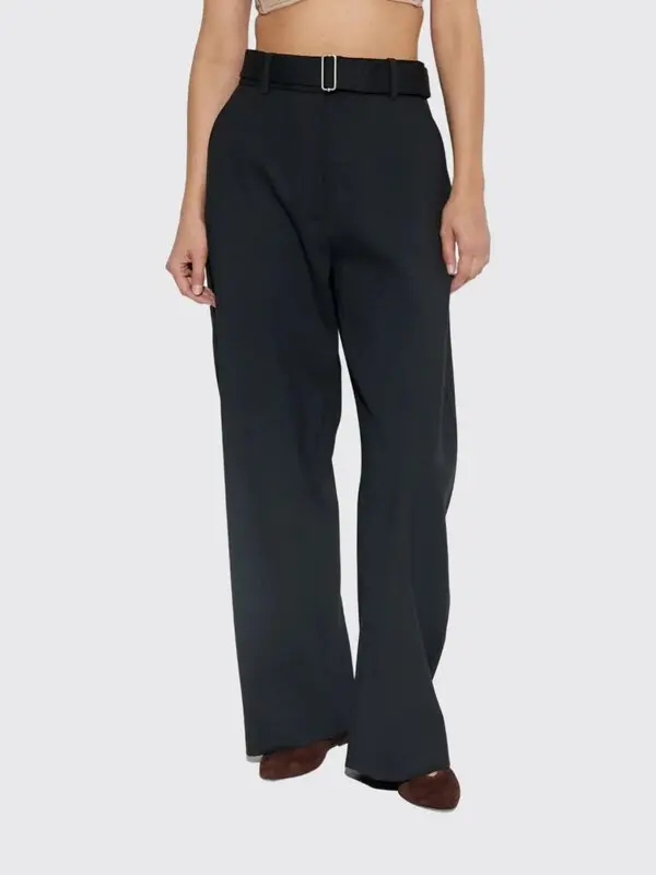 Studio Nicholson Tailored Wide-leg Trousers - Black