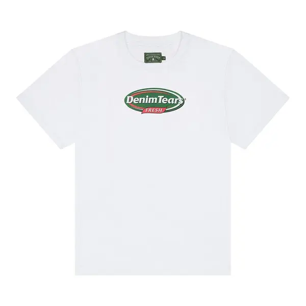 DENIM TEARS Supermarket Tee - White