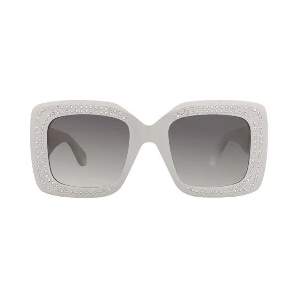 Alaïa Square-frame Recycled Acetate Sunglasses - Grey