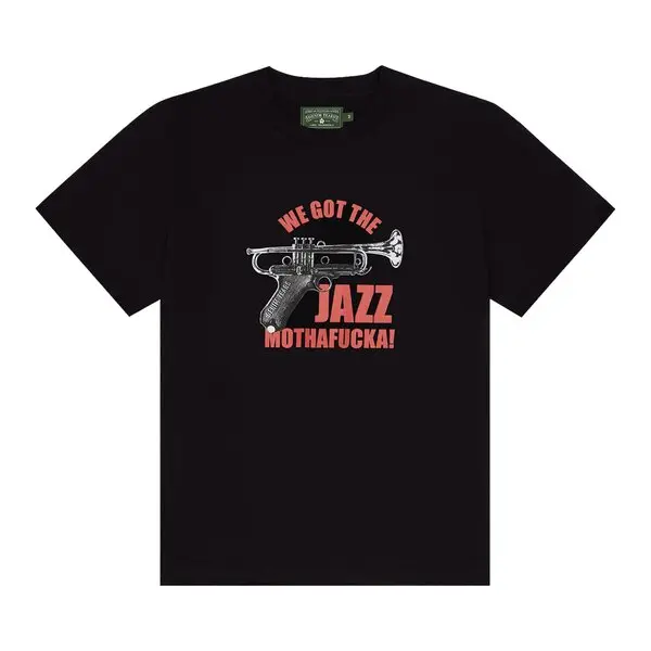 DENIM TEARS St. Albans Jazz Tee - Black