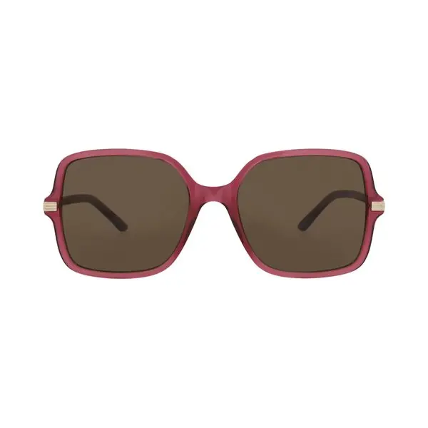 Gucci Square-frame Recycled Acetate Sunglasses - Red