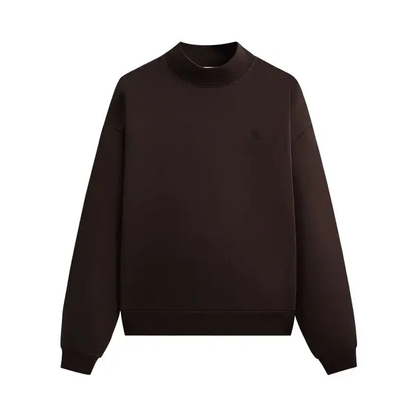 Kith Garment Dyed Fleece Mockneck Sweatshirt